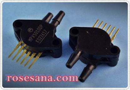 MPX5050DP pressure sensor with calibrated and compensated temperature ...