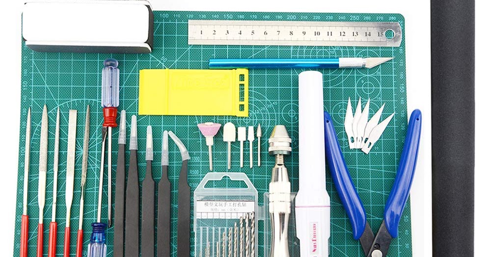 Diy hobby tools: BXQINLENX Professional 33 PCS Gundam Model Tools Kit ...