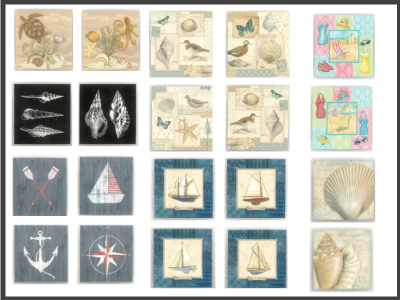 The Sims Powder Room Nautical Paintings the-sims-powder-room-nautical-paintings