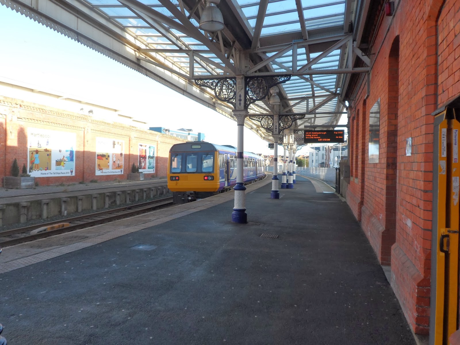 round the rails we go: Coasting