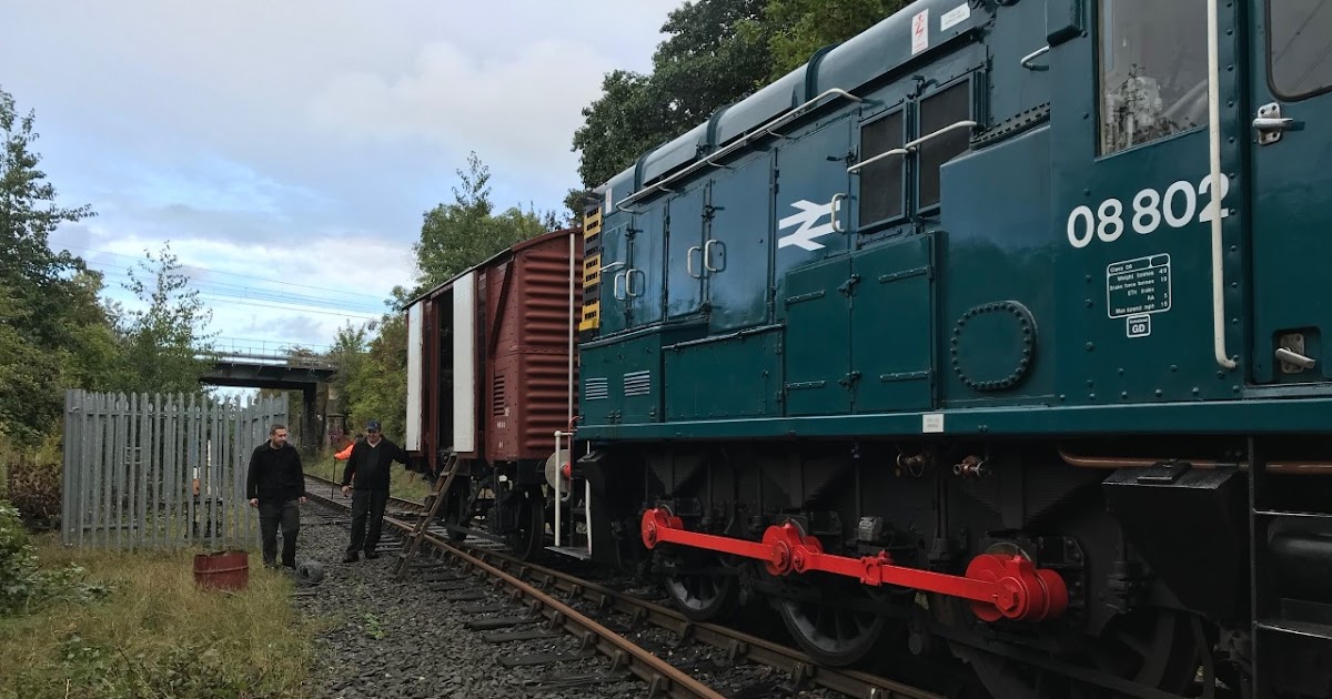North Tyneside Steam Railway: Ground frame work