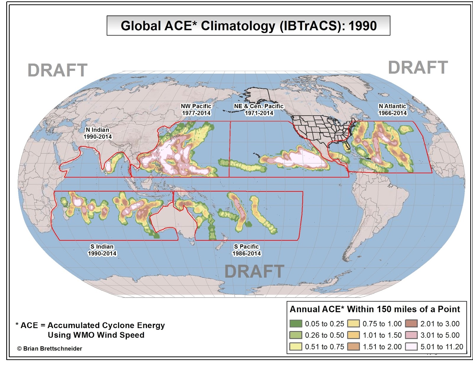 Brian B.'s Climate Blog: Tropical Cyclone ACE Climatology