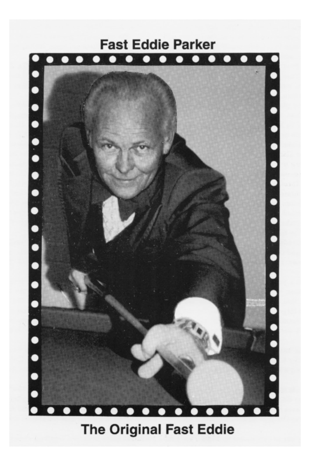 Gazette EXTRA!: AVA'S "FAST EDDIE" PARKER