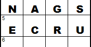 Blaine's Puzzle Blog: NPR Sunday Puzzle (May 15, 2011): Four by Four ...
