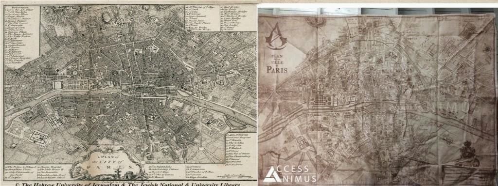 Filtrado el mapa de Assassin's Creed: Unity - Paredes Digitales