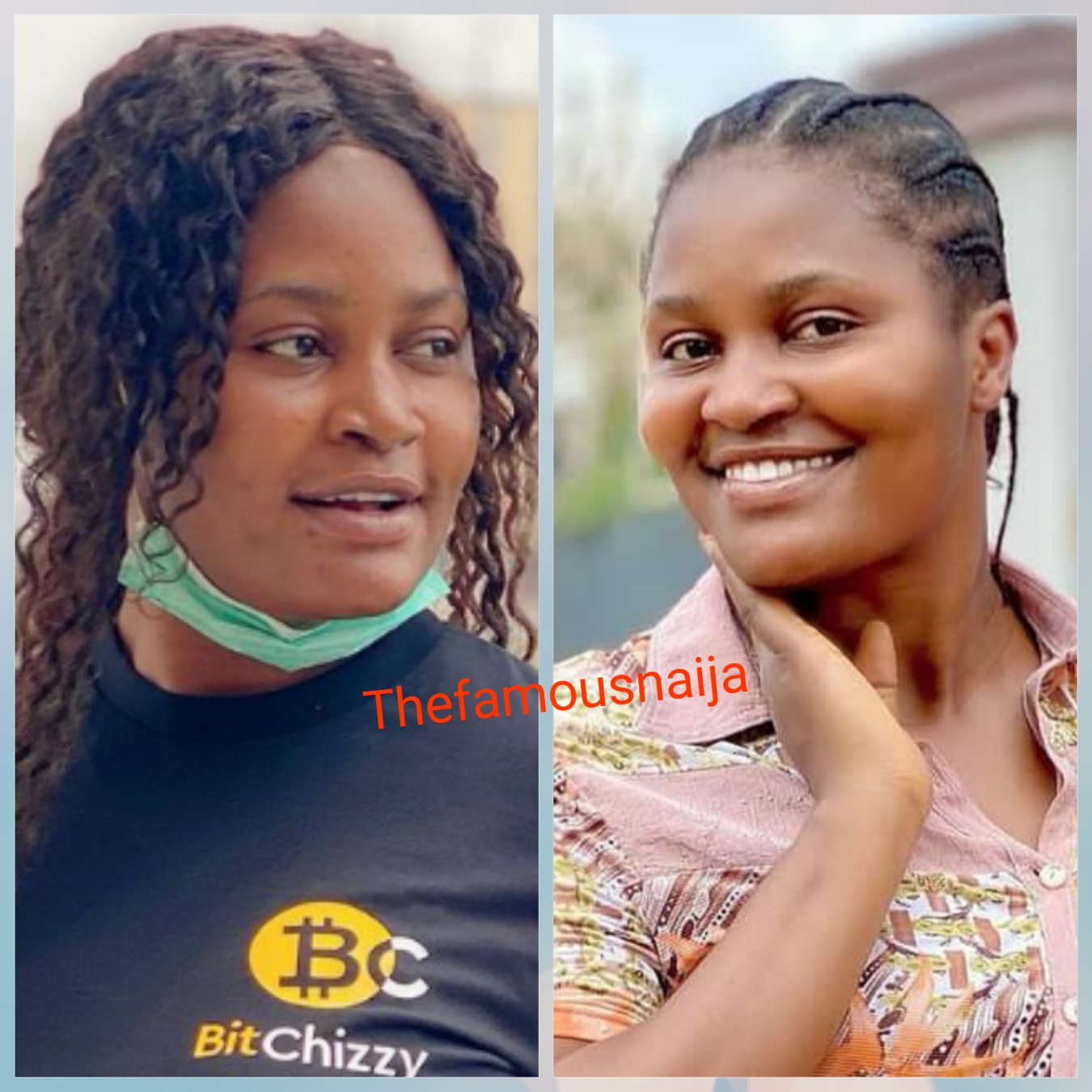 Pictures of Chizzy Alichi without makeup, natural face.