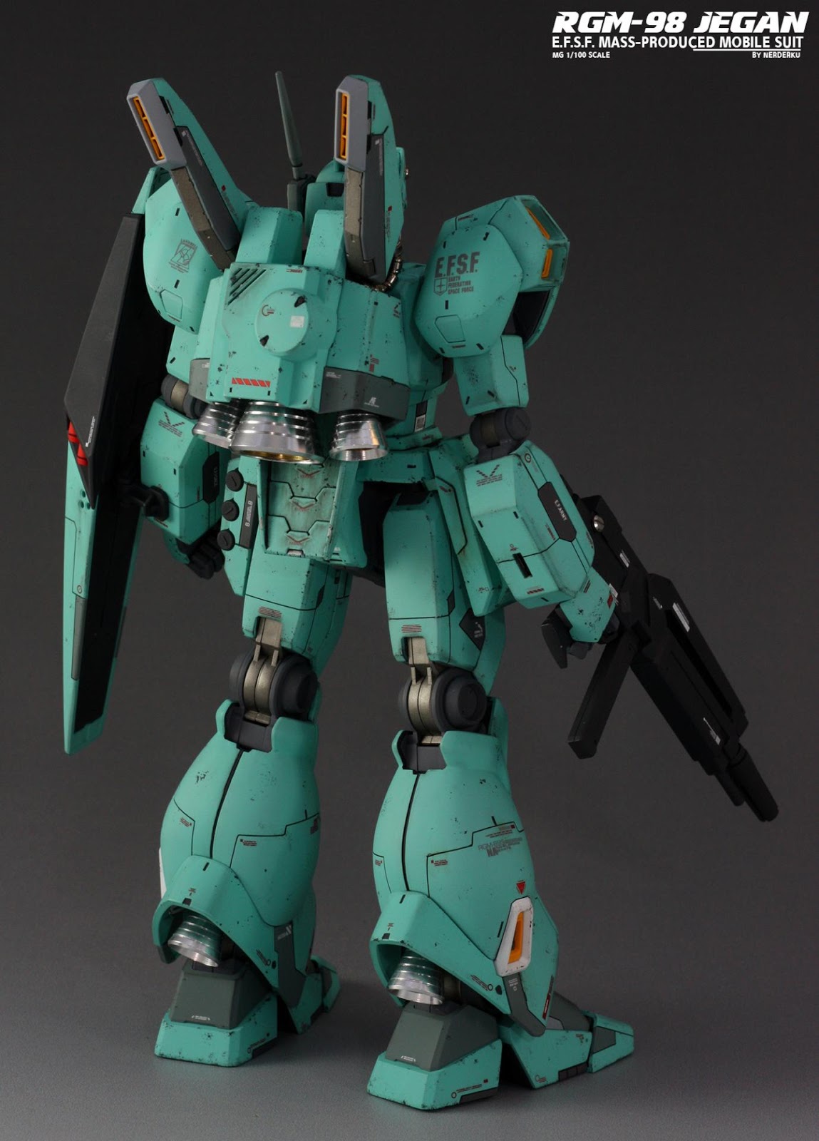 Custom Build: MG 1/100 Jegan [Detailed]