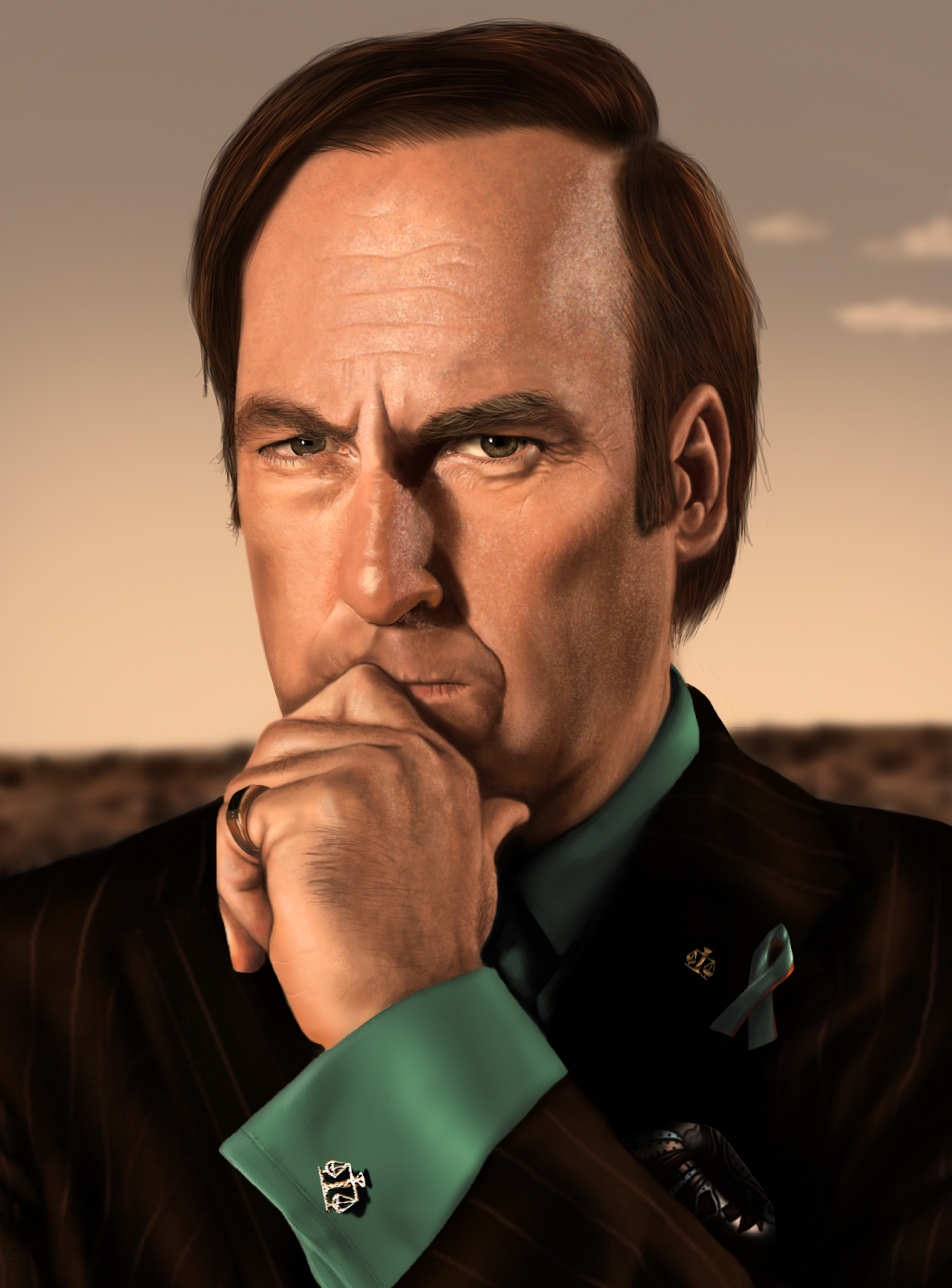 J.BEVE ART: Saul Goodman (Better call Saul)