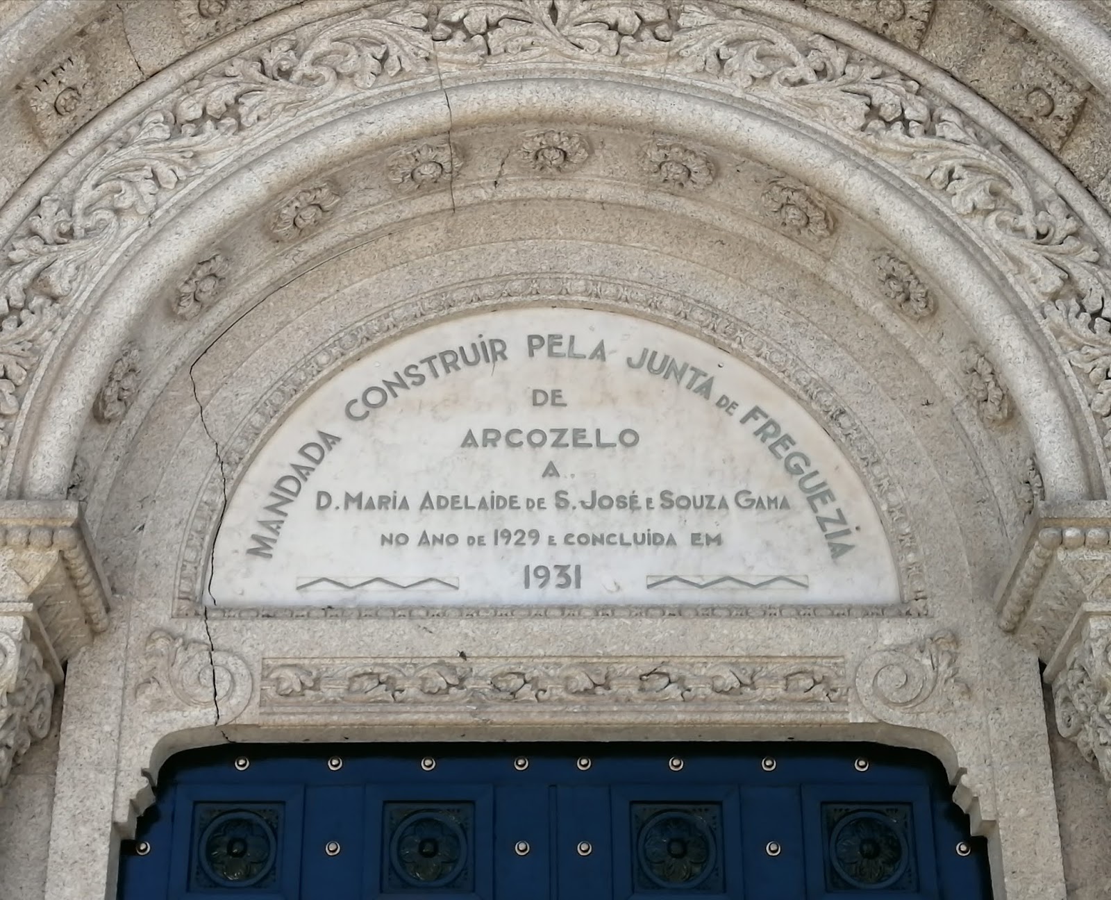 Os olhares da Gracinha!: Santa Maria Adelaide em Arcozelo!