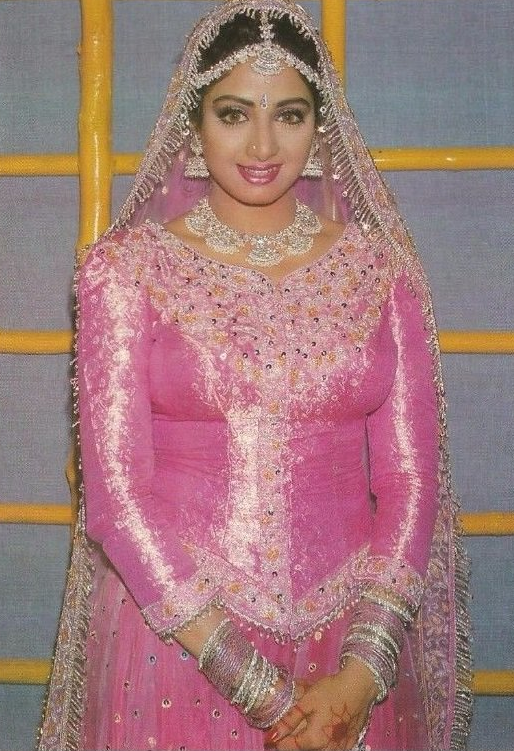 Sridevi: Bridal Look: Pretty in Pink Sridevi: Salman Khan can't takes ...