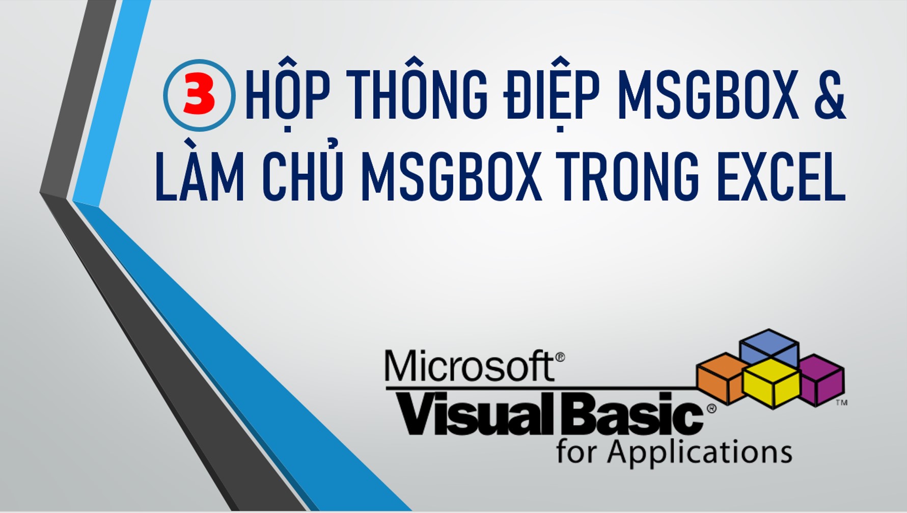 Bài 3: MsgBox và cách sử dụng MsgBox trong Excel - Programming Tips and ...