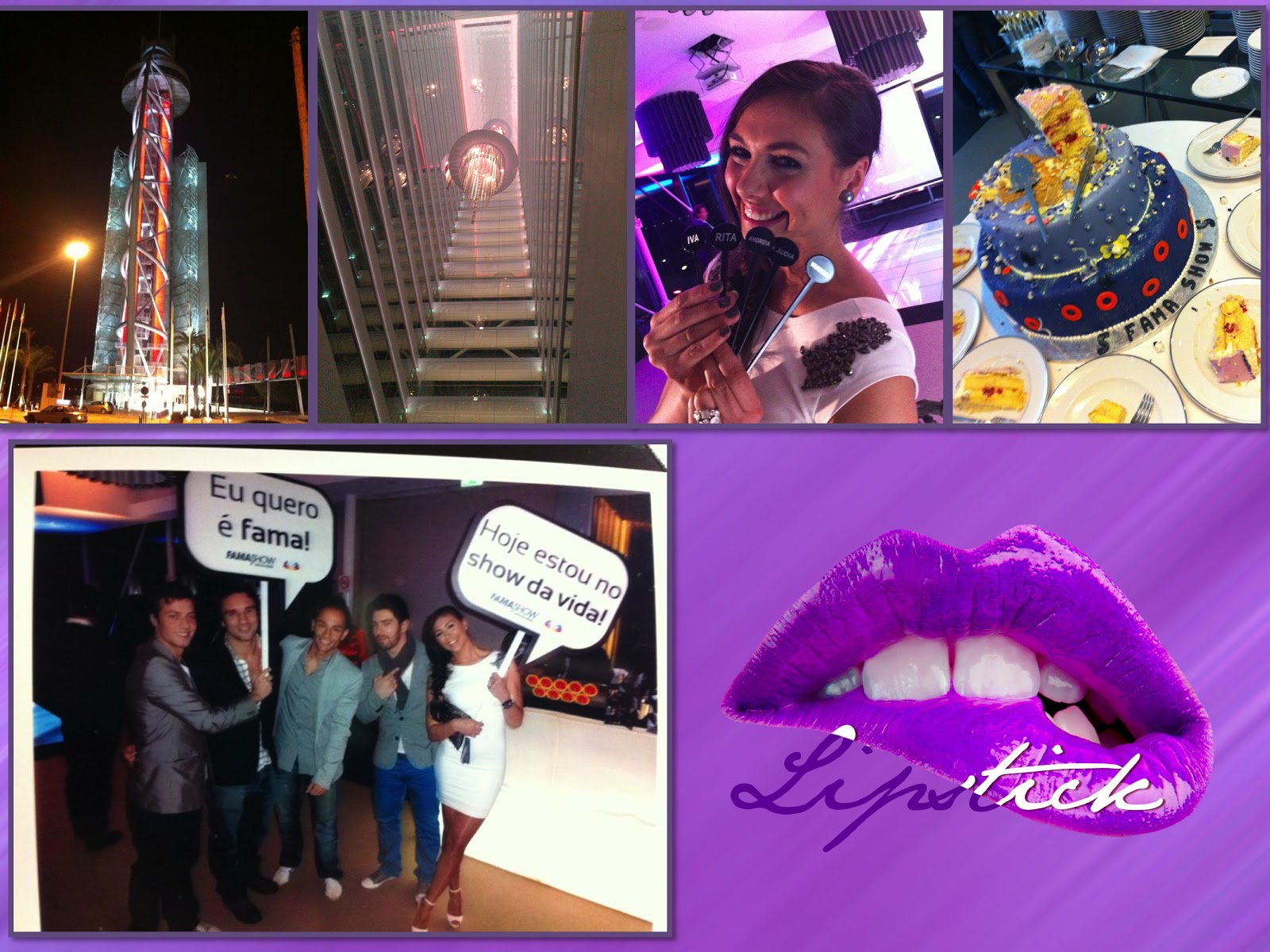 LipStick: Look do 5ºAniversário do "Fama Show"