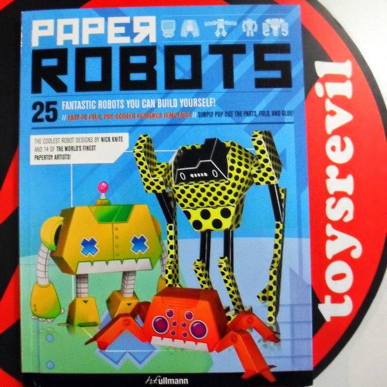 Book-Review: Paper Robots ("25 fantastic robots you can build yourself")