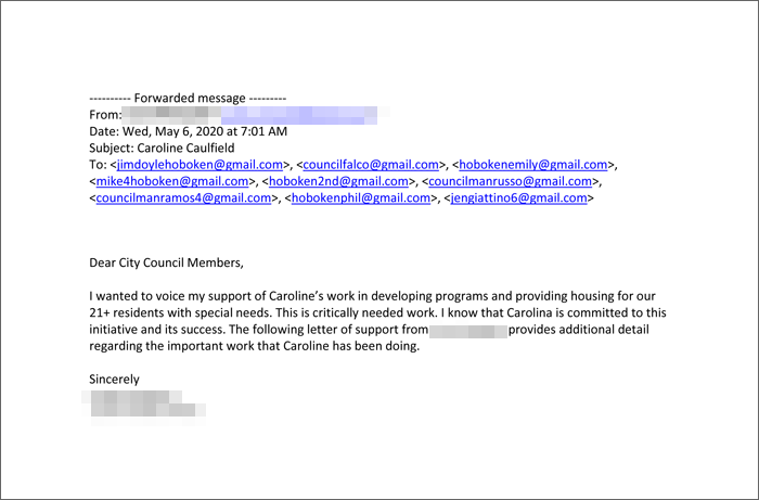 LETTERS from the PUBLIC: overwhelming support for Constituent Services