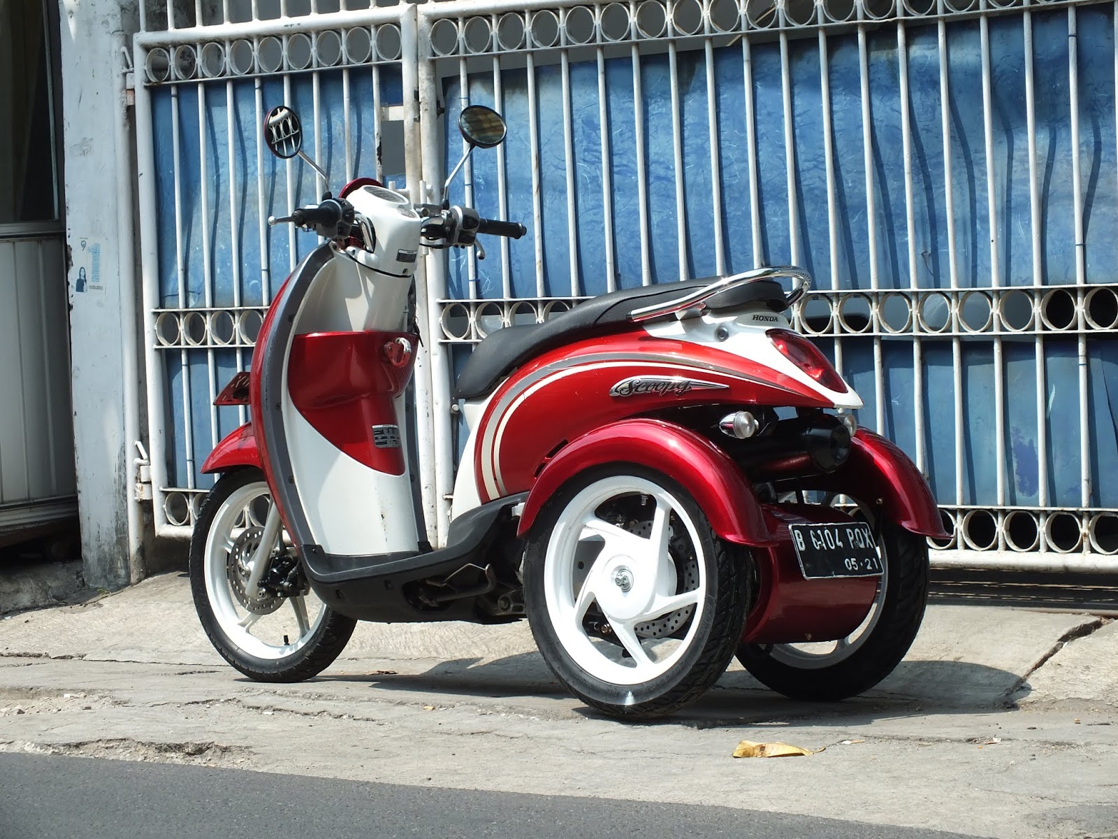 Oracle Modification Concept: HONDA SCOOPY RODA TIGA MINIMALIST Pesanan ...