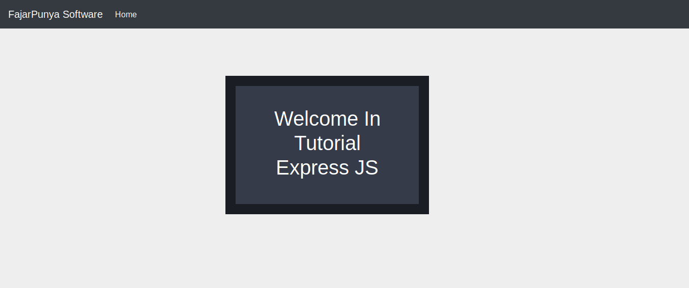 Belajar Membuat Web Menggunakan Framework Express Js Part 2 Crudpro