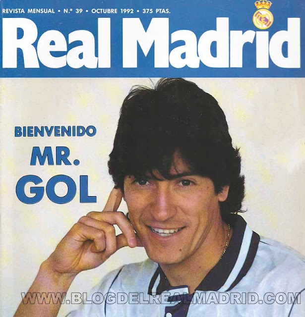 Iván Zamorano - Revista Real Madrid (1992) | Blog del Real Madrid