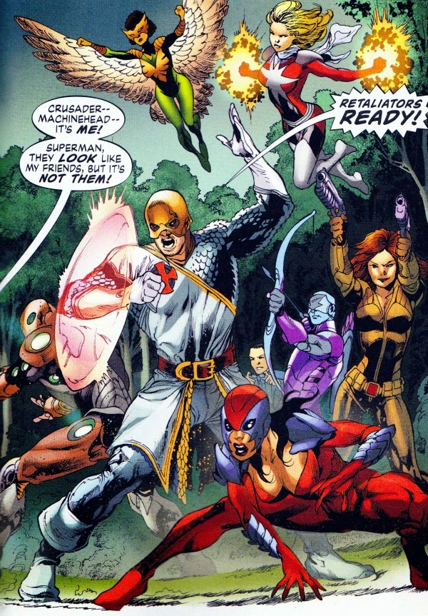 MAN OF BRONZE: DE ANGOR A LOS RETALIATORS: LOS PERSONAJES "MARVEL" DE DC