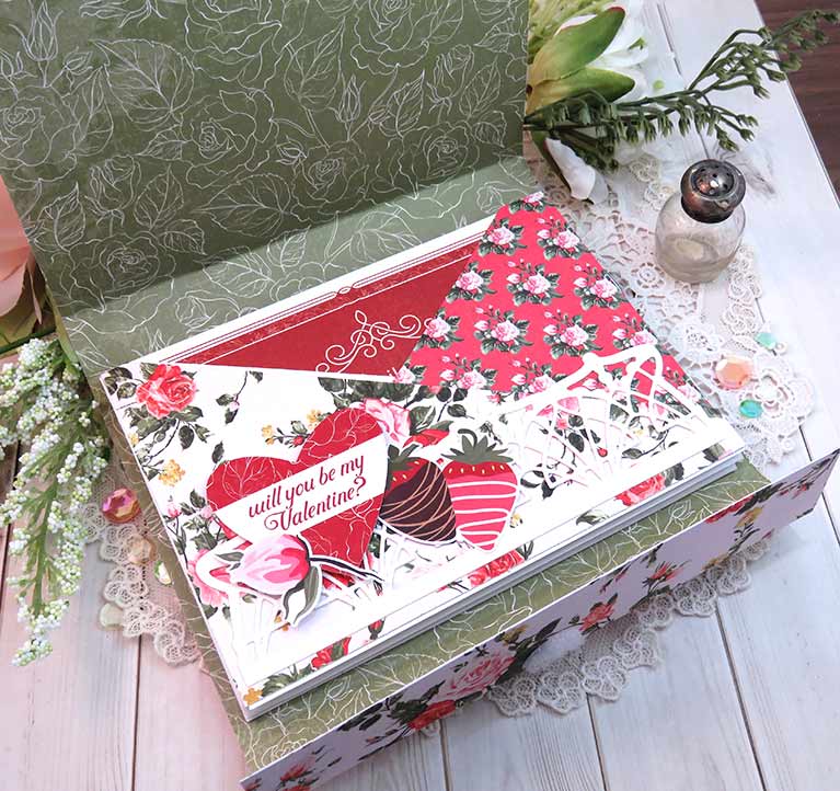 Victorian Paper Queen: You are loved envelope mini book