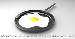 CAD designs by Ivan: Poached egg (free CAD download file)