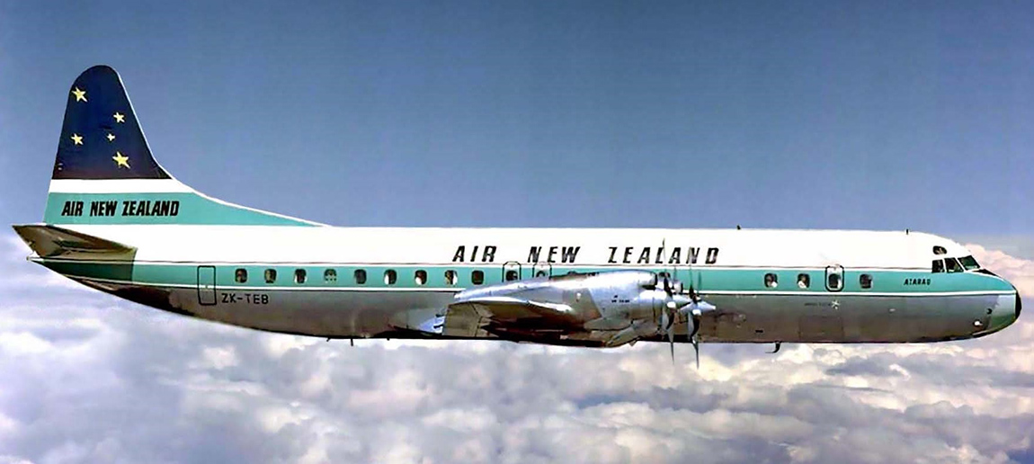 AIR NEW ZEALAND's FLIGHT ENGINEERS: Lockheed Electra L188-C Era
