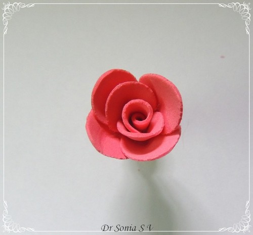 Cards ,Crafts ,Kids Projects: Handmade Foam Rose Flower Tutorial