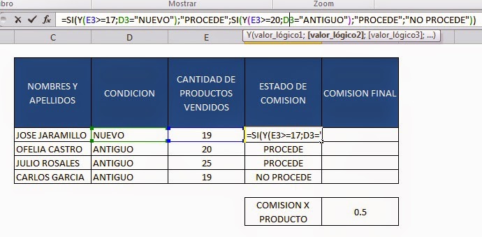 Función SI anidado | Curso Excel Intermedio - TodoCalls