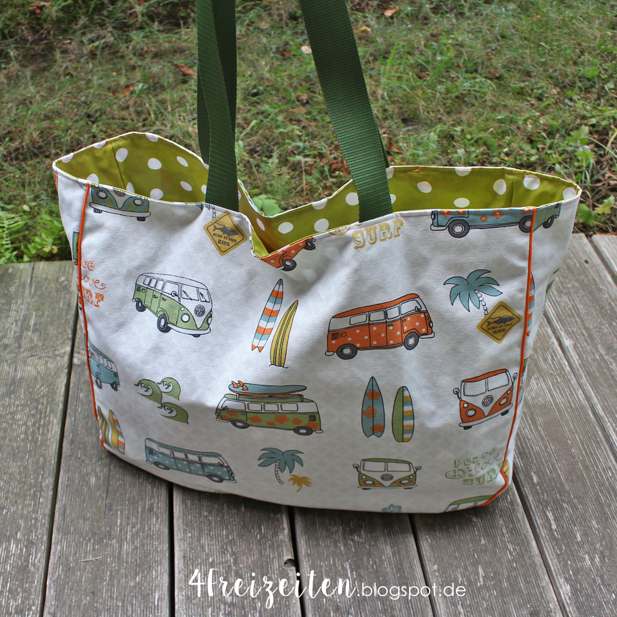 4 Freizeiten: Die Bulli-Badetasche