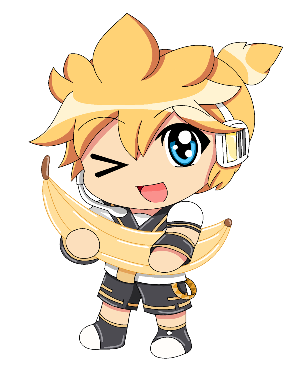 CHIBIS - Mascotitas para pc Shimeji de len (Vocaloids)