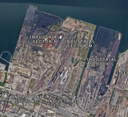 Towns and Nature: Hamilton and Nanticoke, ON: Stelco/USS/Stelco Hilton ...