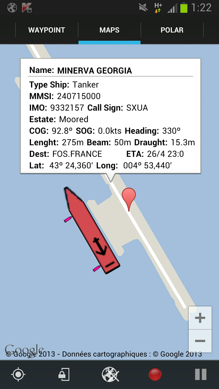 Sailtracker Polar AIS NMEA: AIS