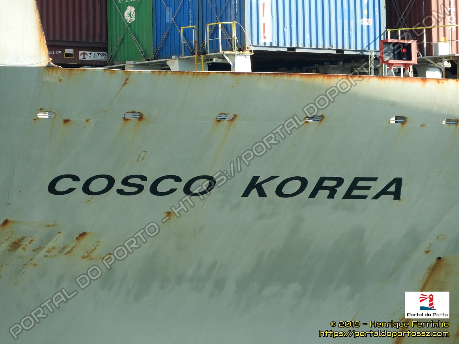 COSCO Korea - Portal do Porto