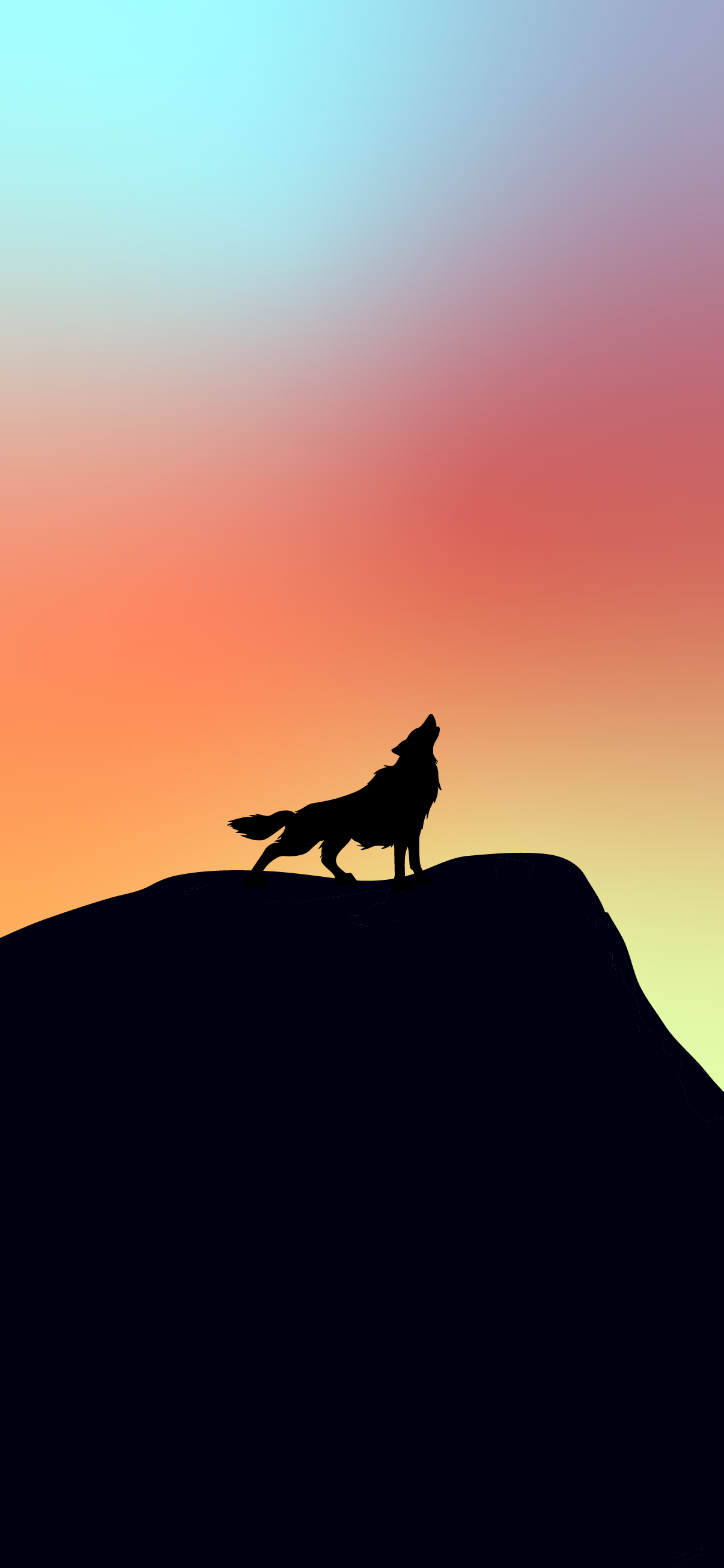 Wolf howling phone wallpapers