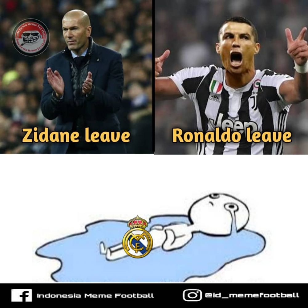 10 Meme 'Ronaldo Pindah Ke Juventus' Ini Bikin Galau Fans Real Madrid
