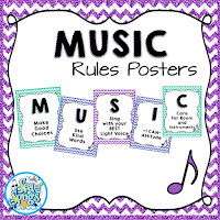 MUSIC Classroom Rules - Sally's Sea of Songs
