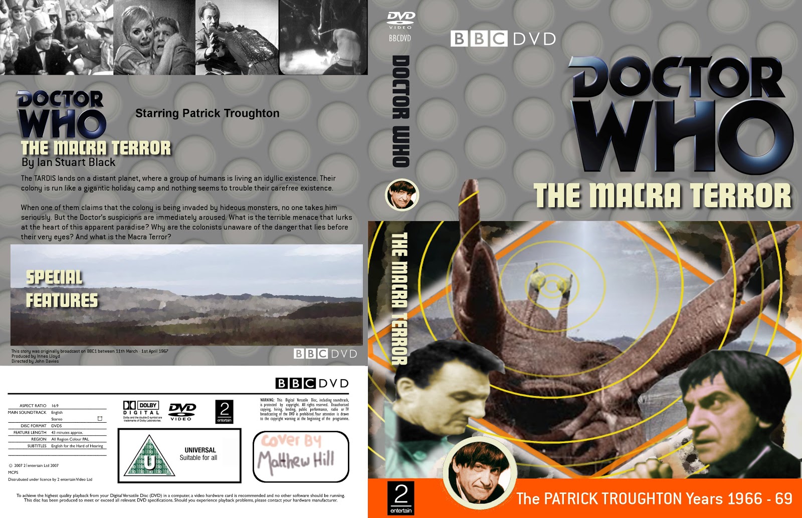My Doctor Who DVD Covers: Classic Covers