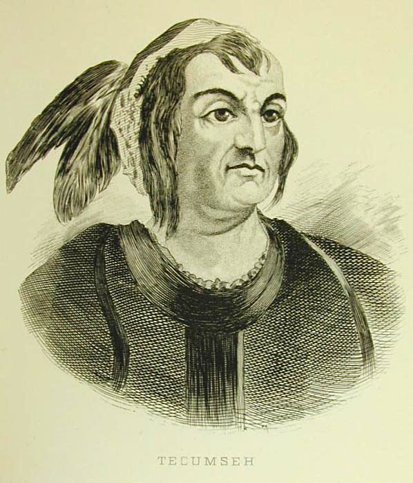 Carroll Bryant: American Indians: Tecumseh