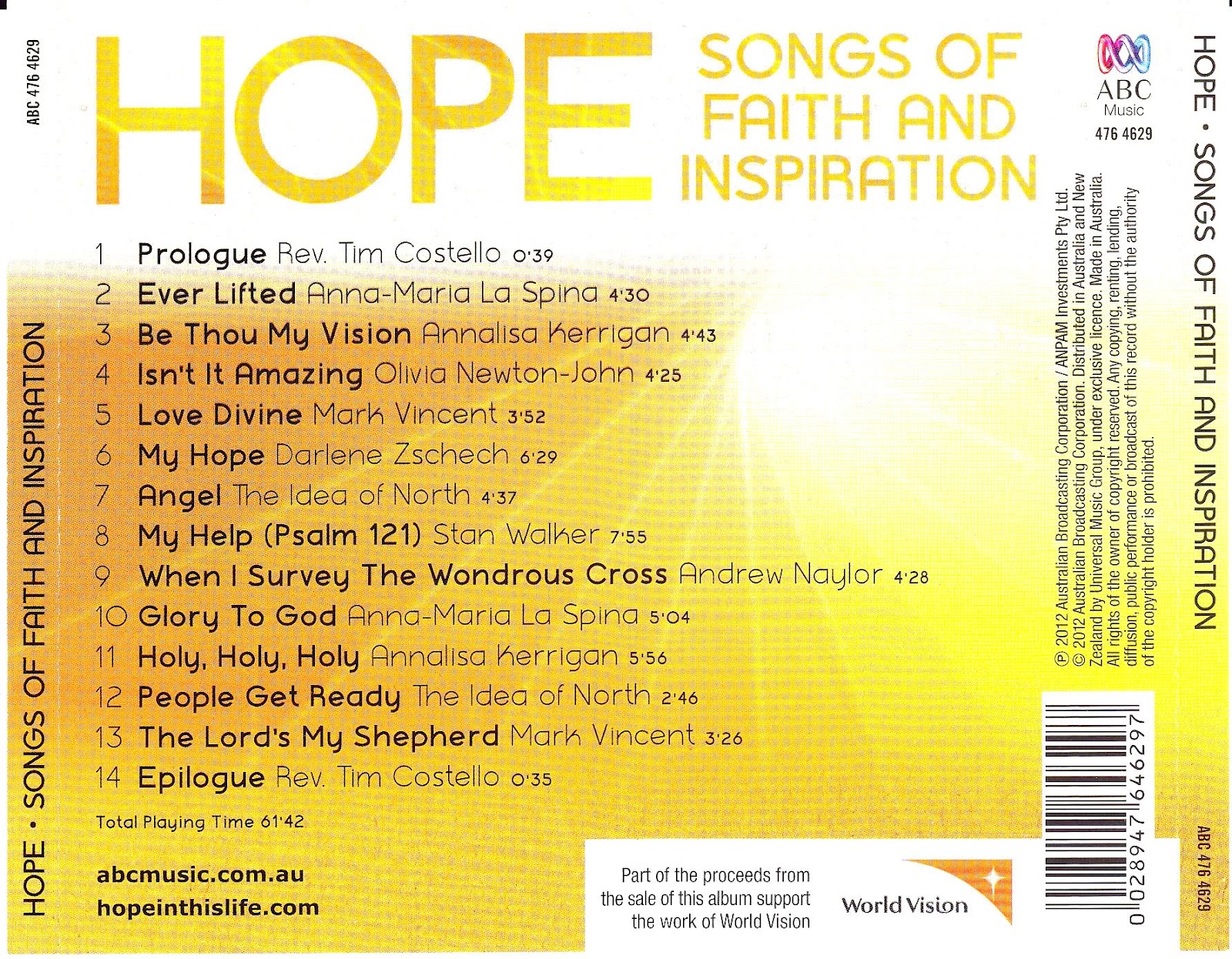 ONE WOMAN'S JOURNEY THE UNOFFICIAL BLOG: HOPE : Le compact