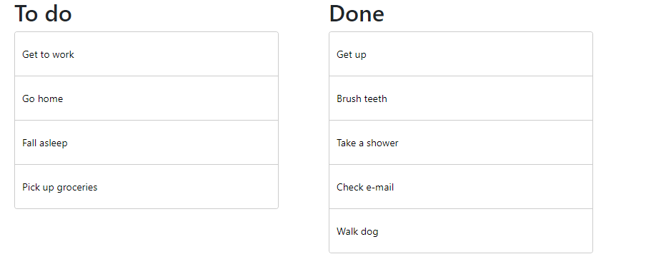 Create angular drag and drop component using angular material api Create angular drag and drop component using angular material api