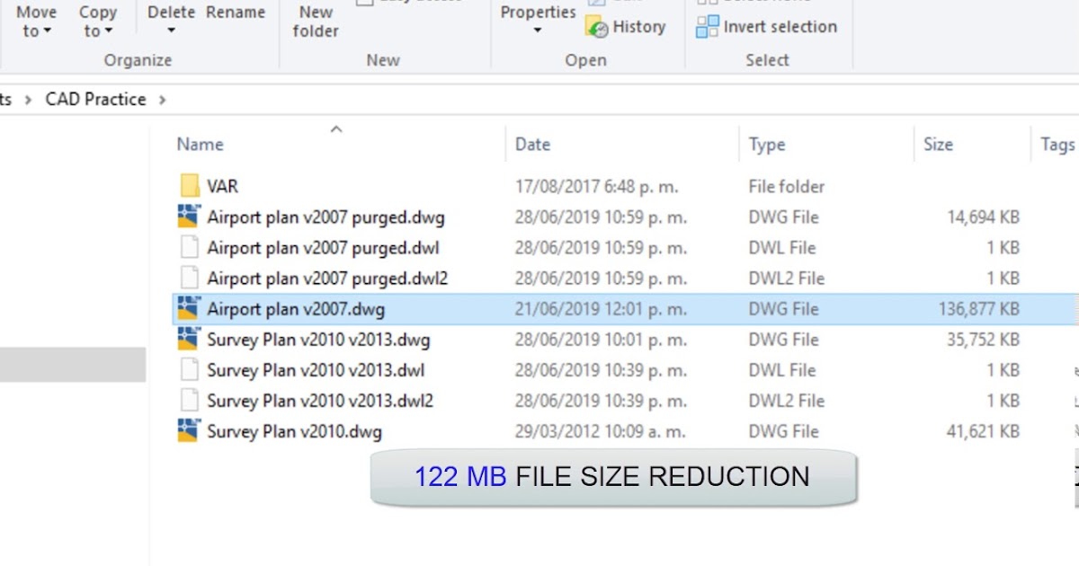 AutoCAD: Tutorials, Tips and Tricks: Reduce size of DWG file in AutoCAD ...