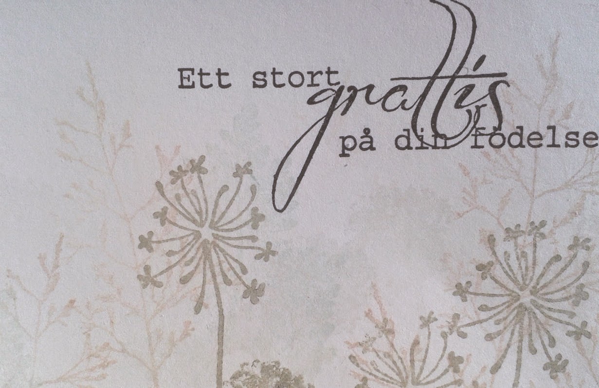 reprint artstamps: Ett stort grattis!