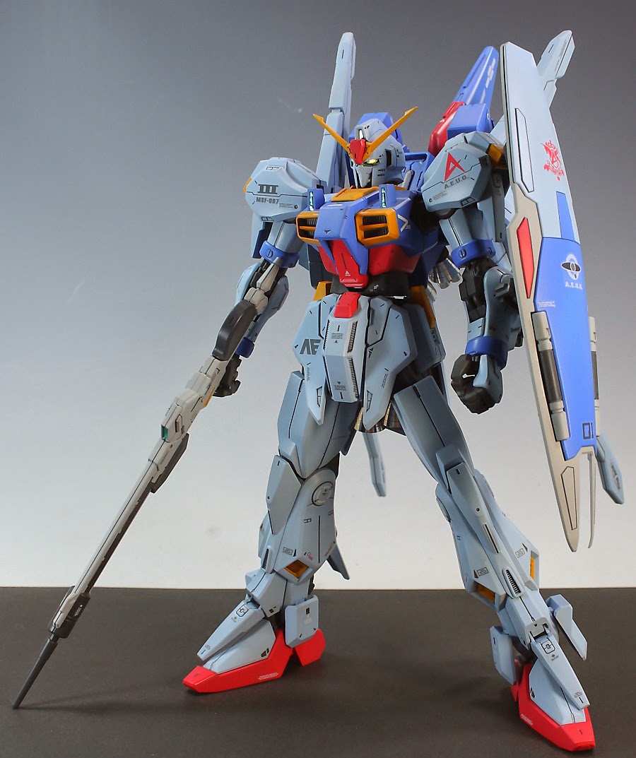 GUNDAM GUY: RE/100 MSF-007 Gundam Mk-III - Painted Build