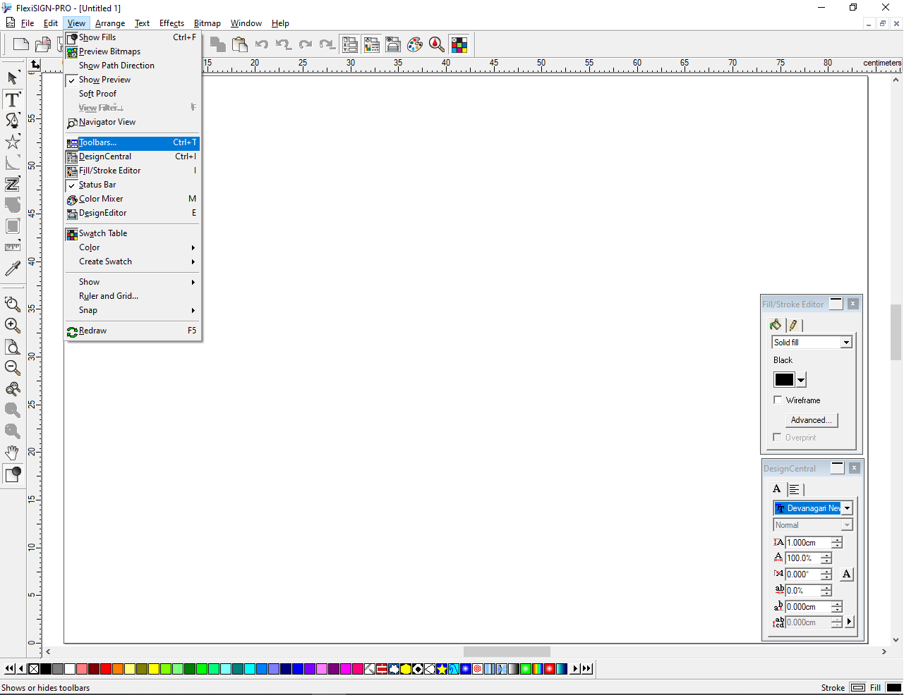 flexi 8.1 Software Getting Started with Toolbars - Electronics News