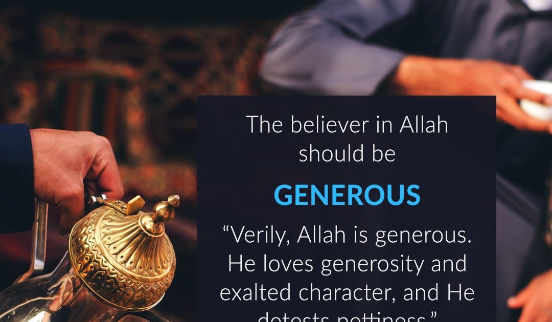 Generosity Quotes Islam