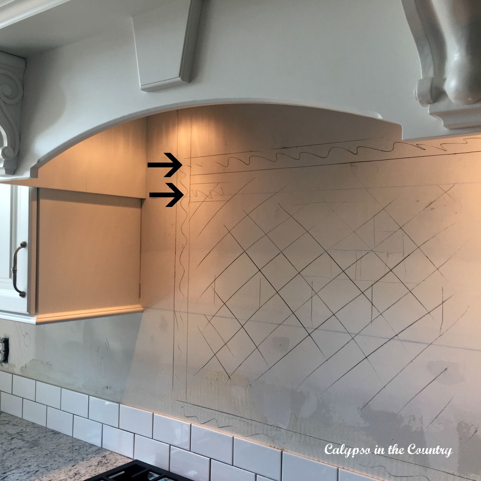 Herringbone Backsplash Pattern - Kitchen Design Subway Tile Patterns ...