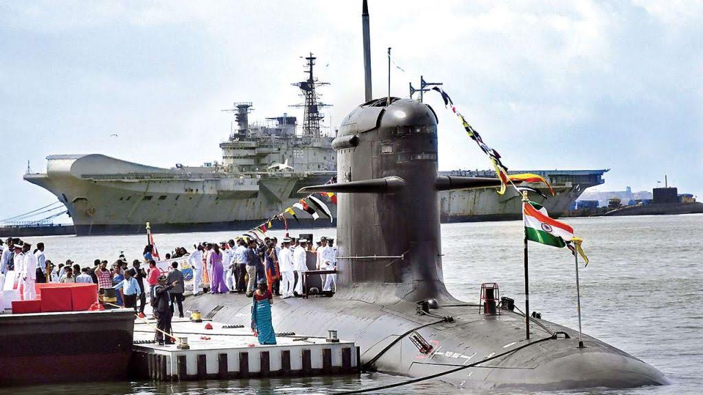 SUBMARINOS ---: El submarino Scorpene INS Khanderi es comisionado en la ...