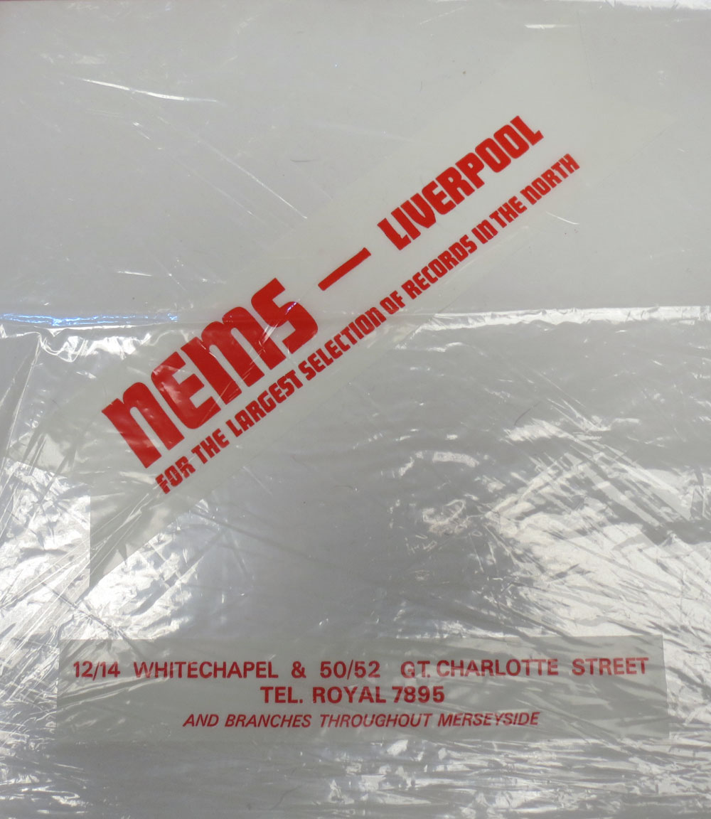 Liverpool Beatles Auction: NEMS Plastic Carrier Bag