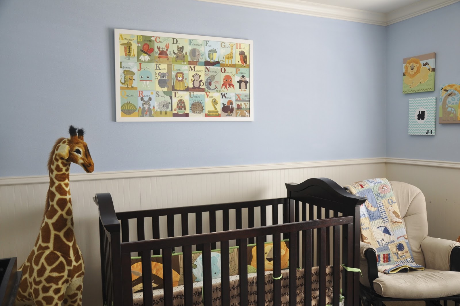 Alphabet Print for Baby/Kid Room • Honey We're Home