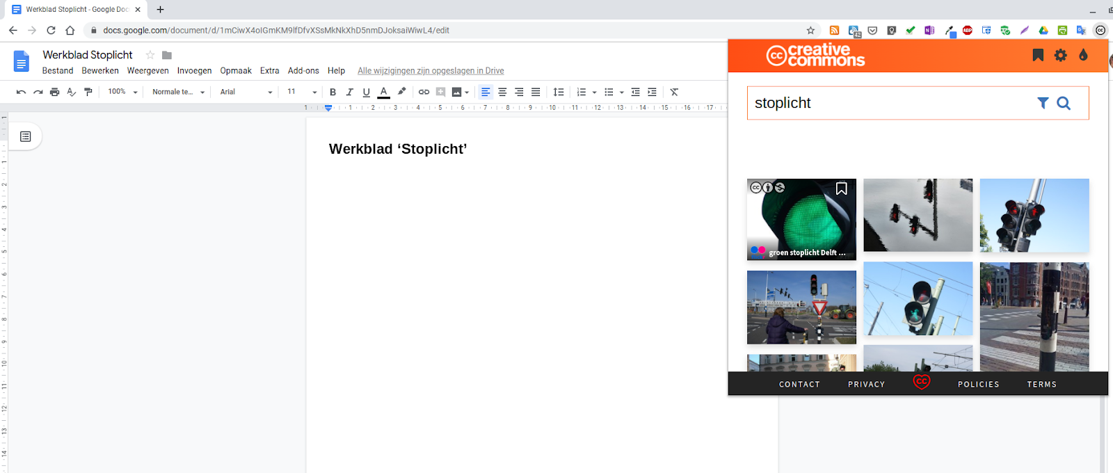 Nieuw van Creative Commons: de 'CC Search Browser Extensie' | Gespot op ...