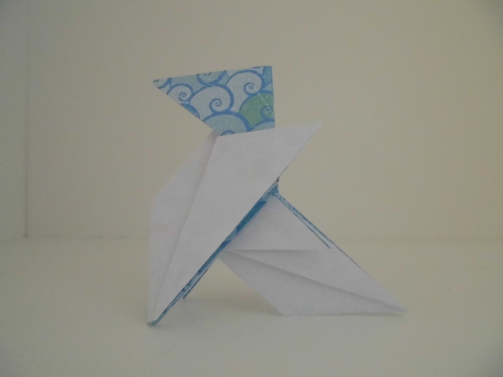 origami: Pajarita VII